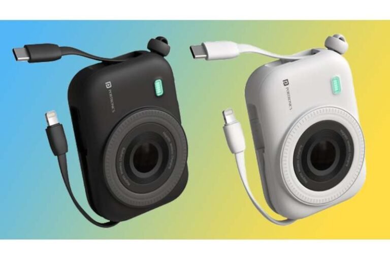 Portronics Launches Power Shutter: a Camera-Shaped Power Bank with 10 ...