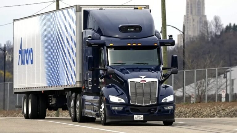 Self-driving trucks are being deployed on public roads for the first ...